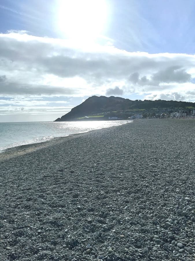 Bray beach in Ireland stock image. Image of bray, bluesky - 102081697