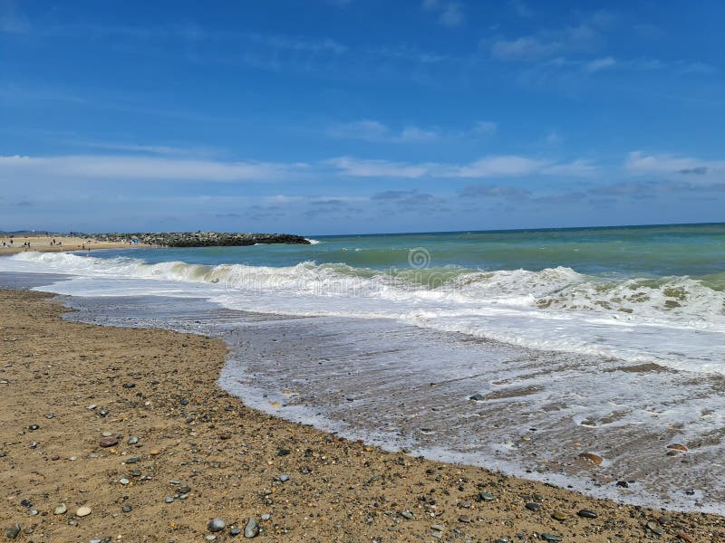 Bray beach.Ireland stock photo. Image of bray, beach - 217037176