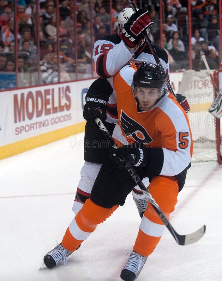 Braydon Coburn Travis Zajac Editorial Photo - Image of forward ...