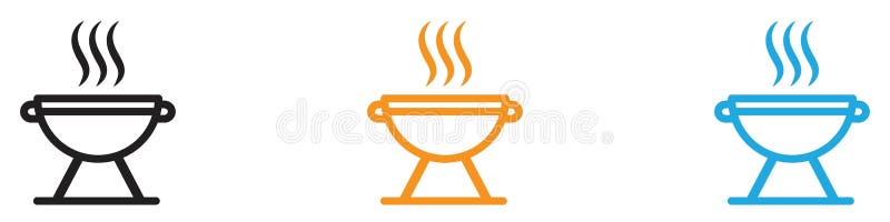 Brazier Icon Vector Logo Set Collection for Web App Ui Stock Vector ...