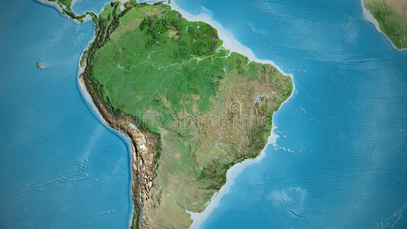 Brazil area. Satellite map stock illustration. Illustration of peru ... Brazil area. Satellite map stock illustration. Illustration of peru ...