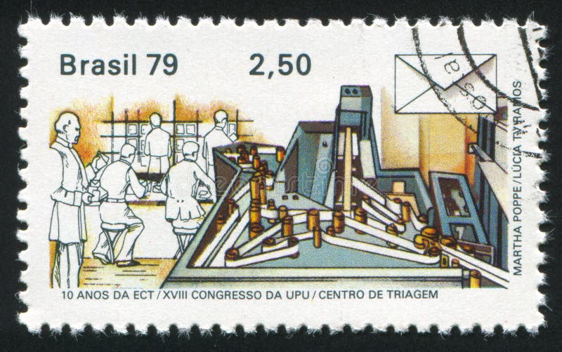 Manual and Automatic Mail Sorting Editorial Photography - Image of ...