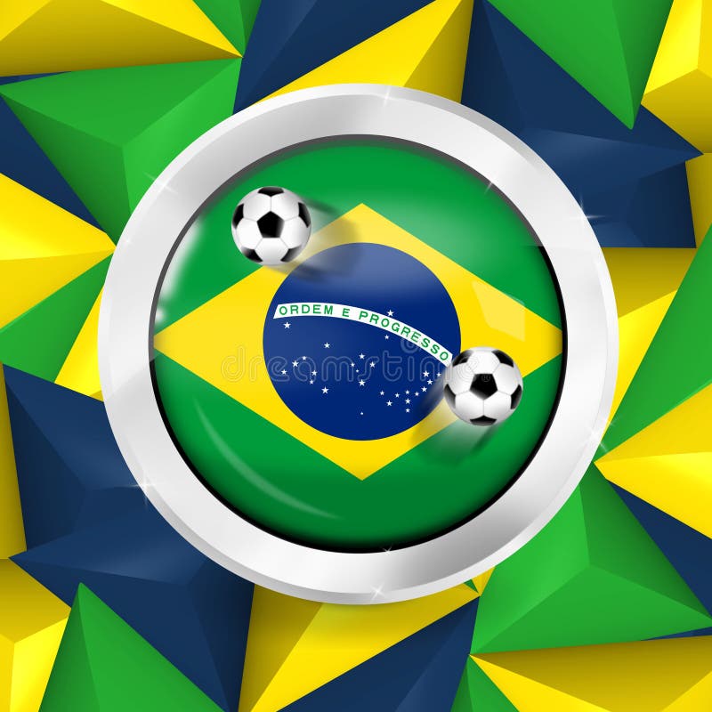 Brazil design stock illustration. Illustration of soccer - 40535385