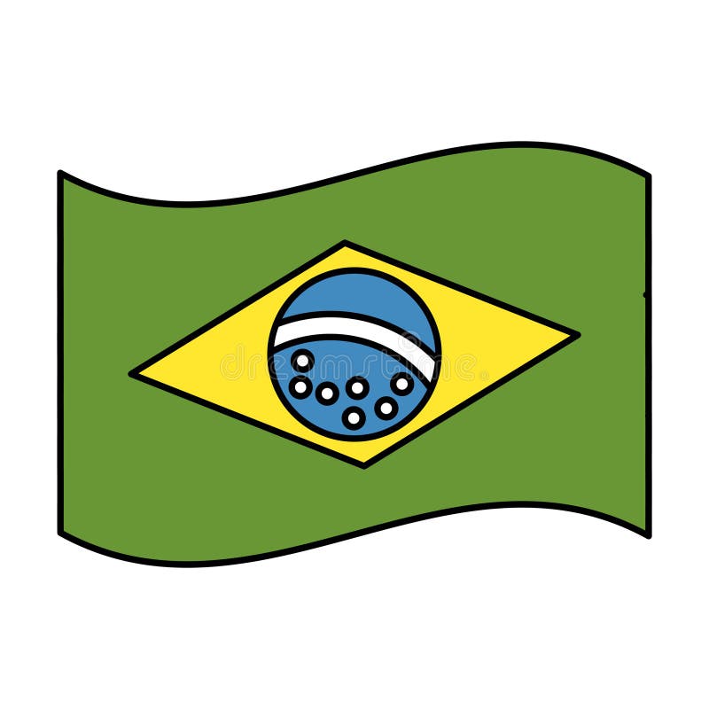 Brazil Flag Vector Icon Element Illustration Stock Vector ...