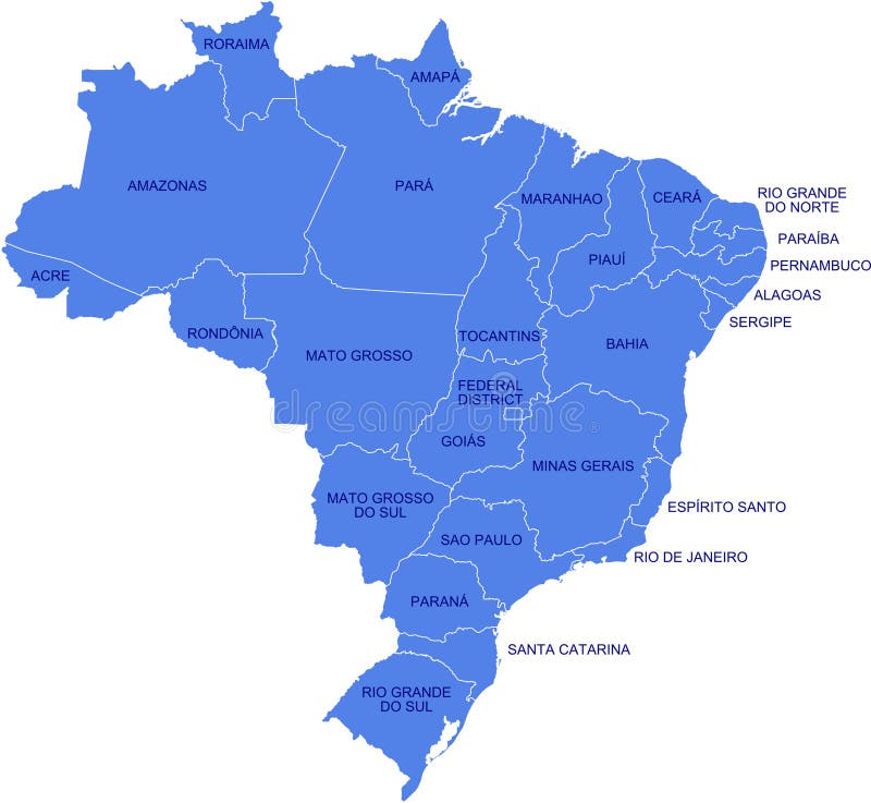 Brazil map stock vector. Illustration of globe, green - 6398723