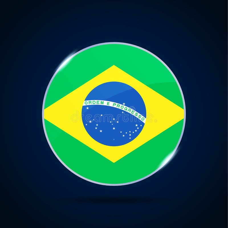 Brazil Flag Circle Vector Stock Illustrations – 1,425 Brazil Flag ...