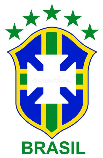 Brazil soccer logo stock illustration. Illustration of brazil - 14308015
