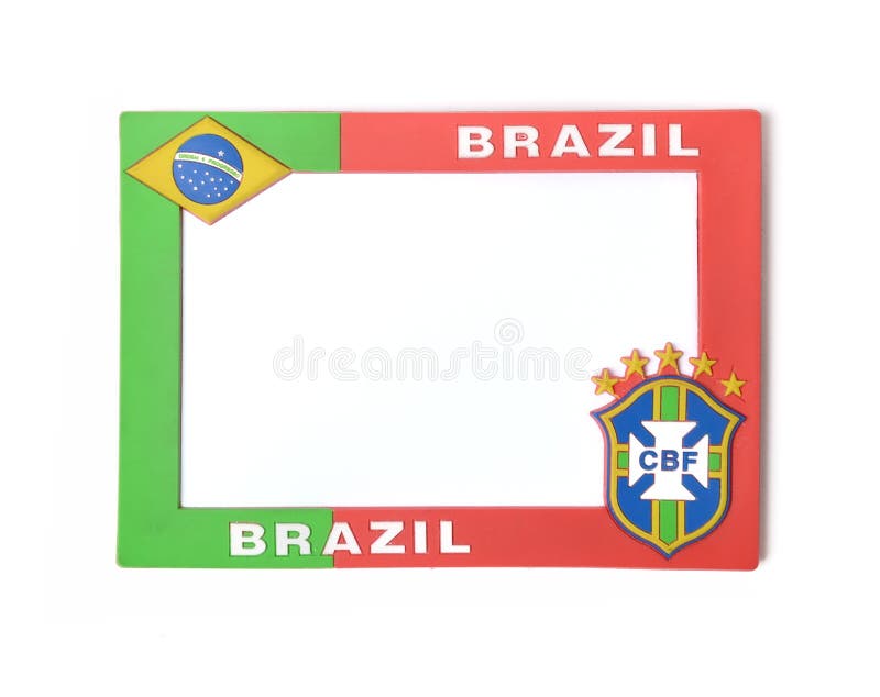 Brazil Style Background Picture Frame Stock Image - Image of ...