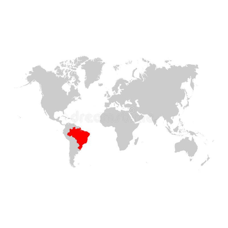 geographical map of brazil
