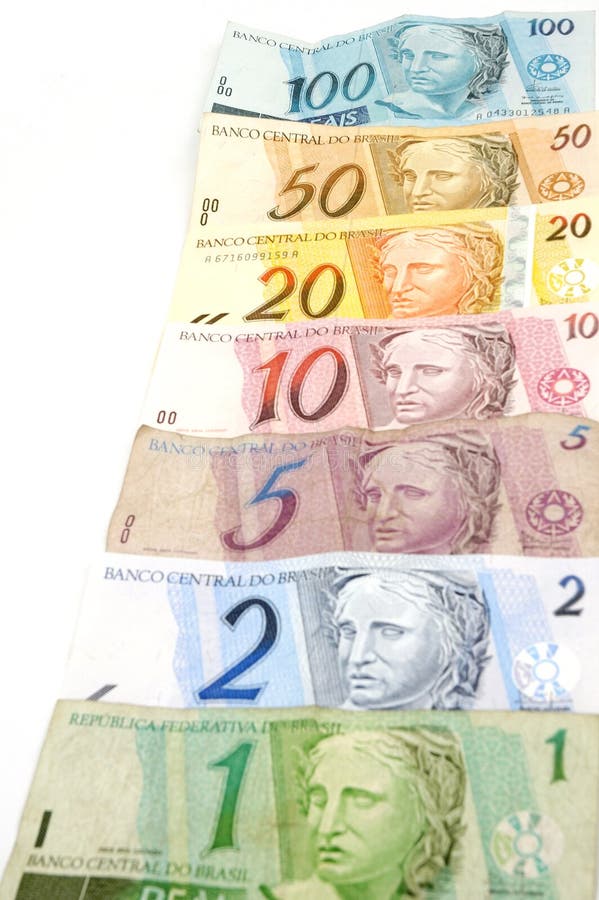 Braziliaans Geld stock afbeelding. Image of geld, brazilië - 3364209