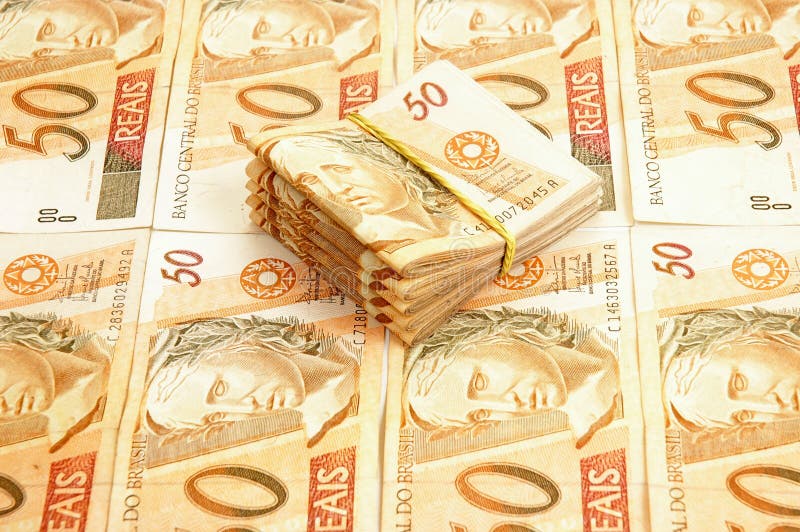 Braziliaans Geld stock afbeelding. Image of geld, brazilië - 3364209