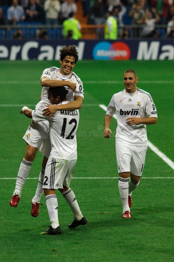 Kaka editorial stock photo. Image of real, spain, dribble - 10889413