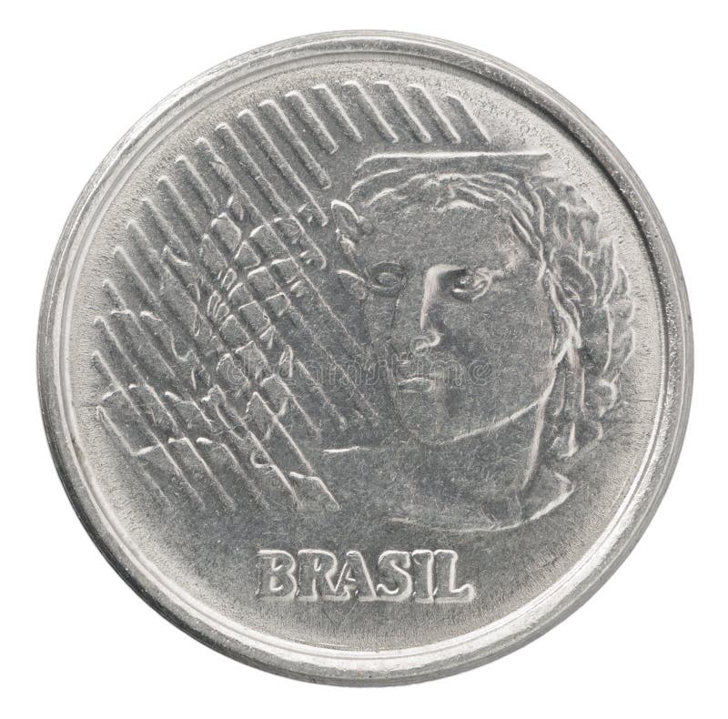 Brazilian centavos coin stock photo. Image of currency - 81784640