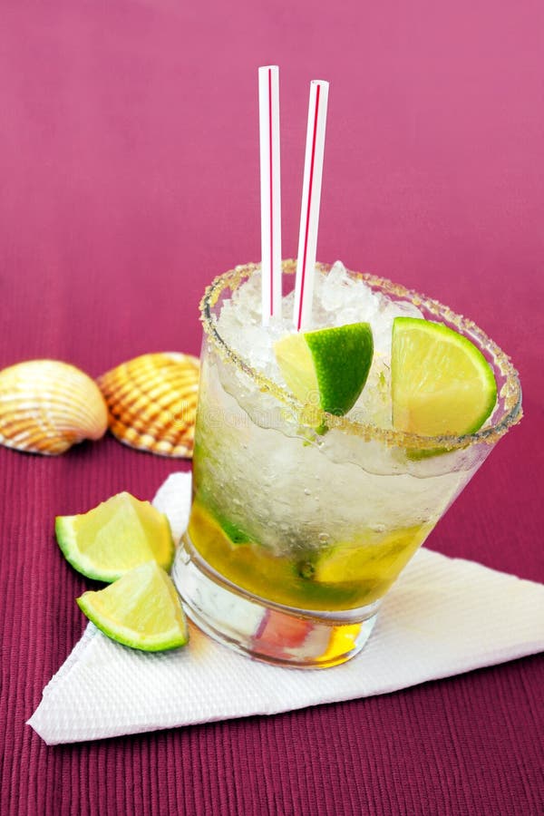 Brazilian Cocktail stock image. Image of popular, caipirinha - 10177515