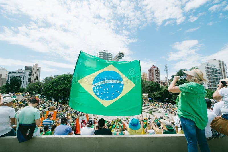 Brazilian Crowd editorial image. Image of brazilian, south - 68403955