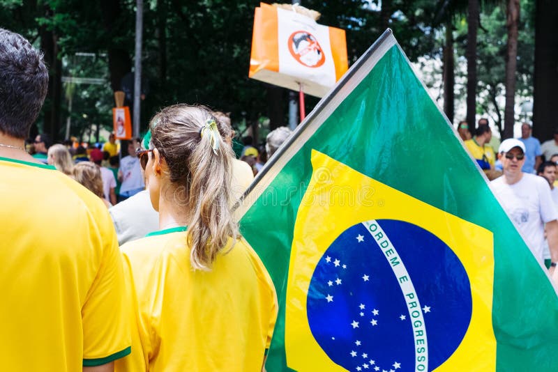 Brazilian Crowd editorial stock photo. Image of people - 68404058