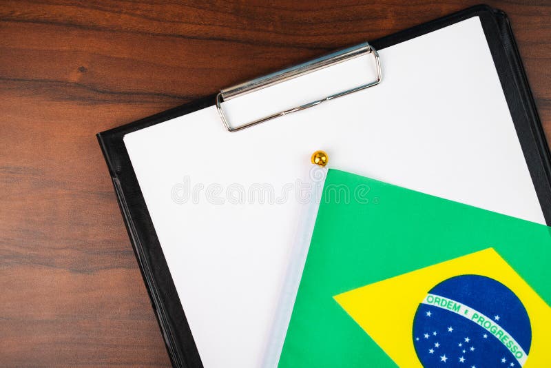 Brazilian Law Template,empty Insurance Blank, Place for Text, White ...