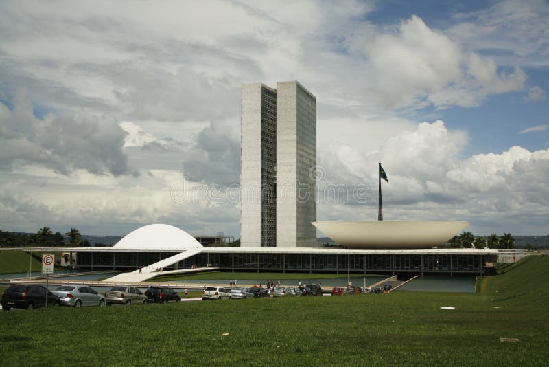 Congress in Brasilia Capital of Brazil Editorial Stock Image - Image of ...