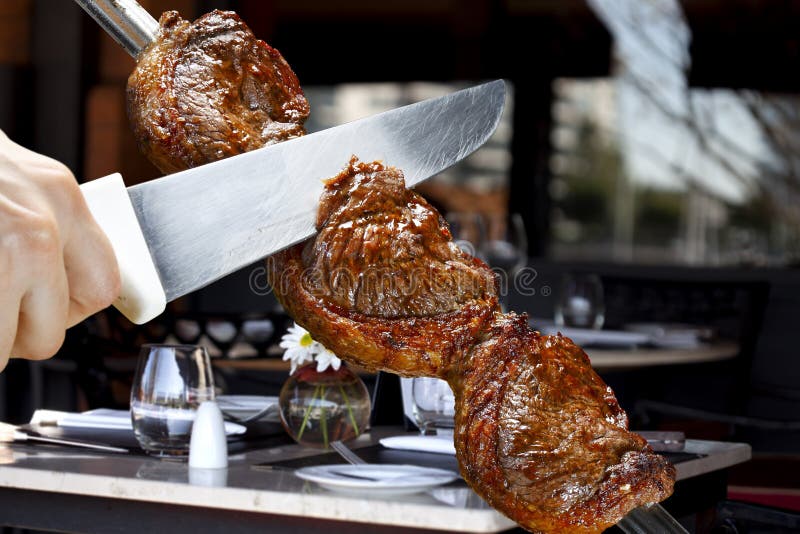 Brazilian Picanha stock image. Image of cooking, gourmet - 60164339