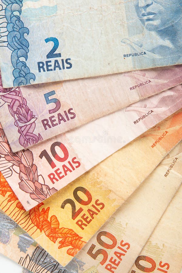 Brazilian Real Money Banknotes Stock Photo - Image of hand, wealth ...
