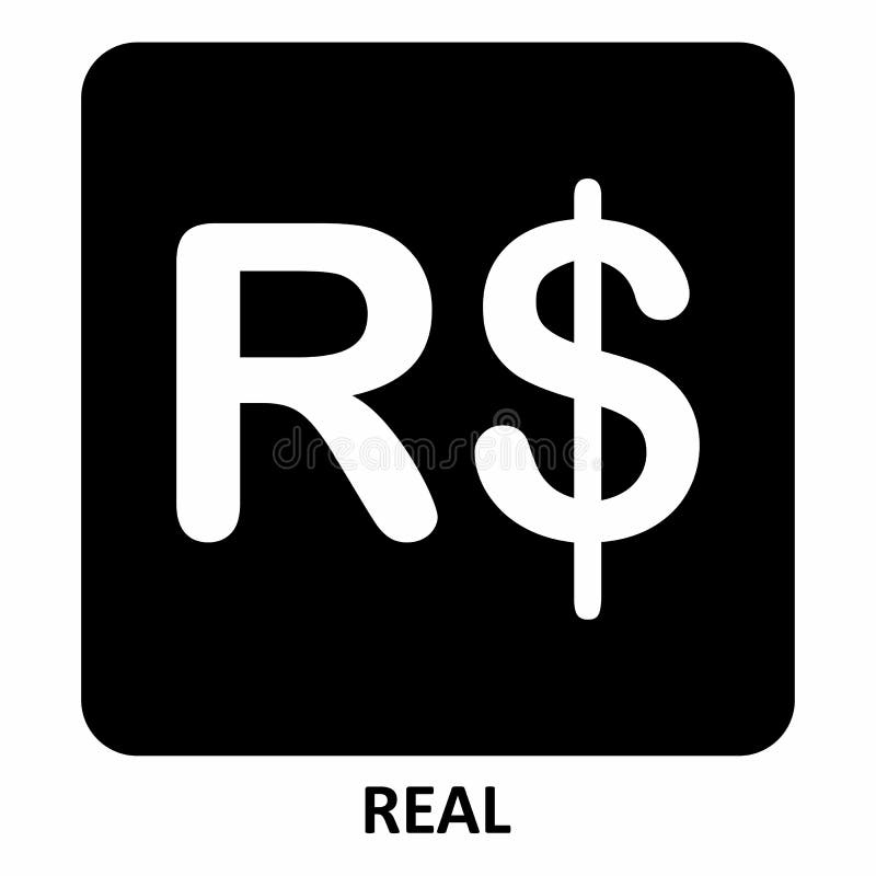 Brazilian Real Symbol Illustration Stock Illustration - Illustration of ...
