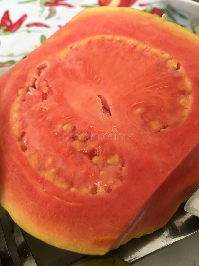 Red Guava stock image. Image of guava, hlaf, brazilian - 107707321