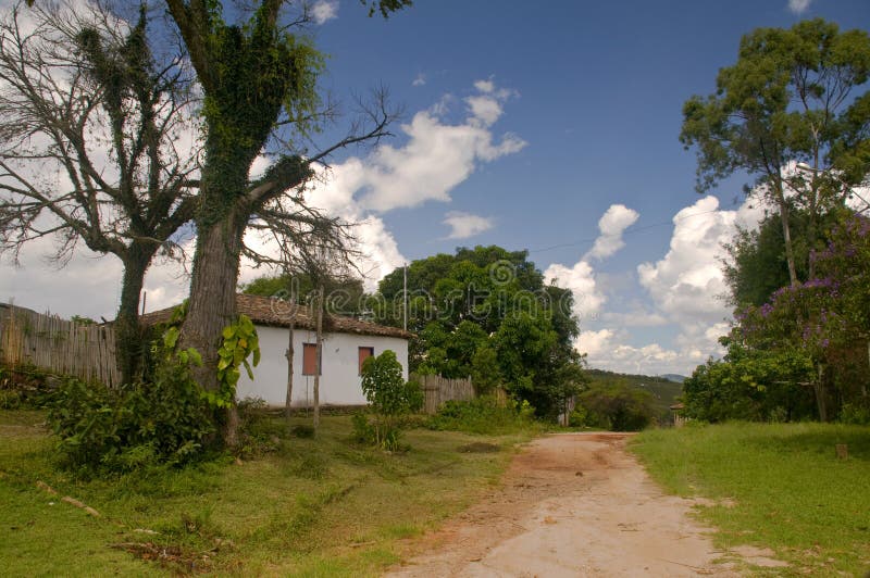 Brazilian Rural Architecture Stock Photo - Image of disturbances ...