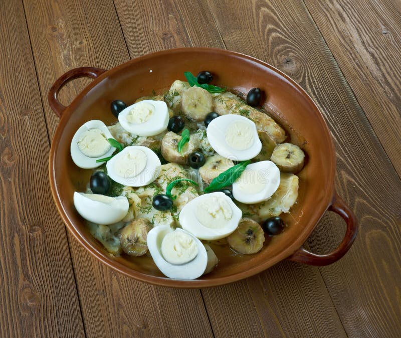 Brazilian Salt Cod with Eggs Stock Photo - Image of garlic, portugal ...