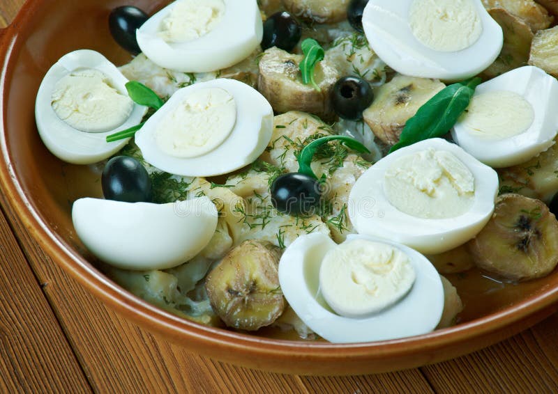 Brazilian Salt Cod with Eggs Stock Photo - Image of seafood, cuisine ...