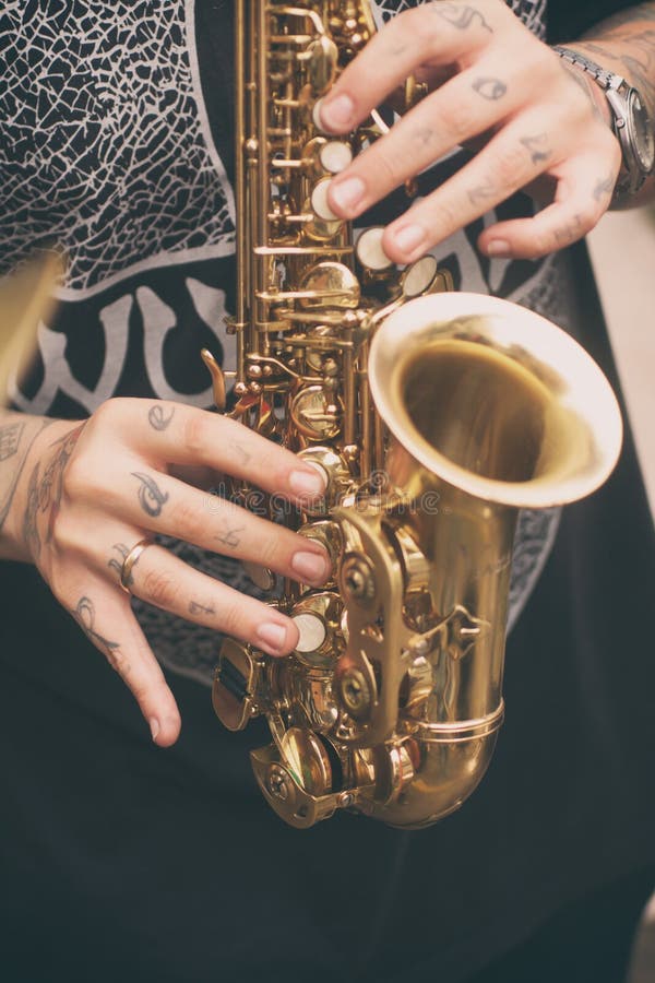 Brazilian Sax Player stock photo. Image of saxophone - 72893502