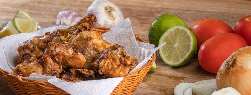 Brazilian Style Deep Fried Chicken. Called Frango a Passarinho Stock ...