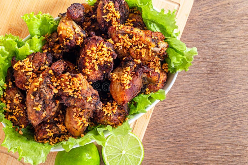 Brazilian Style Deep Fried Chicken. Called Frango a Passarinho. Top ...