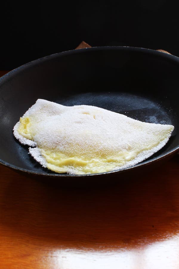 Brazilian Tapioca. Flatbread Made of Cassava with Cheese Stock Image ...