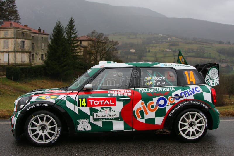 Brazilian Team at Monte Carlo Rally Editorial Stock Photo - Image of ...