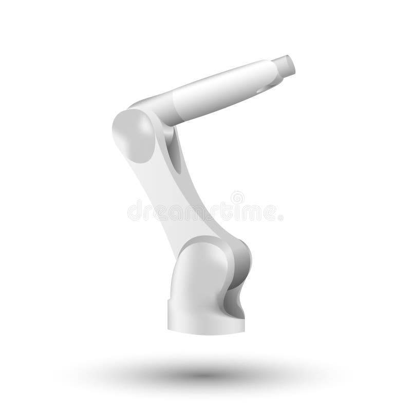 Brazo Del Robot, Ejemplo Del Vector Ilustración del Vector ...