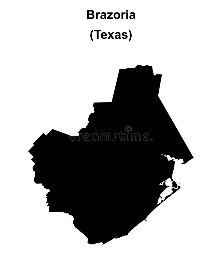 Brazoria Outline Stock Illustrations – 14 Brazoria Outline Stock ...