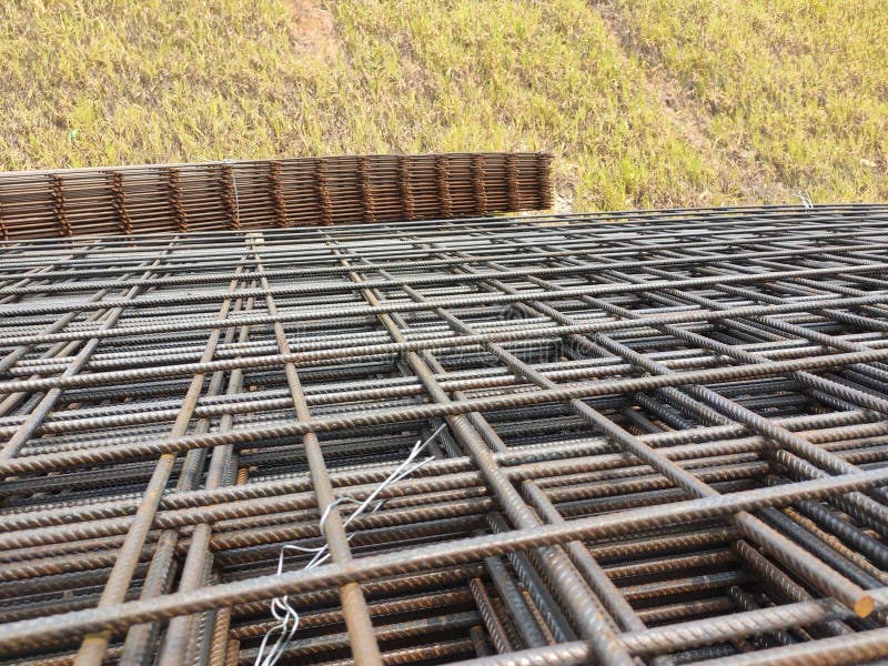 BRC Welded Wire Mesh or BRC Fabric Used As Part of the Main Structural ...