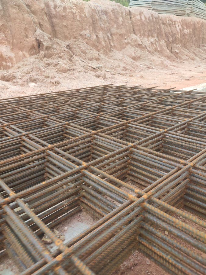 BRC Welded Wire Mesh or BRC Fabric Used As Part of the Main Structural ...