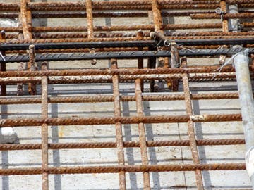 BRC Welded Wire Mesh or BRC Fabric Used As Part of the Main Structural ...