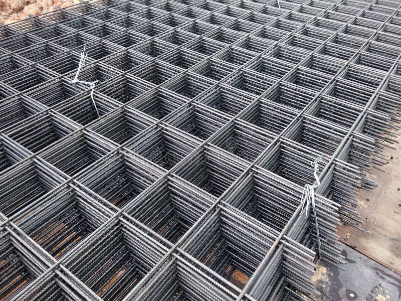 BRC Welded Wire Mesh or BRC Fabric Used As Part of the Main Structural ...