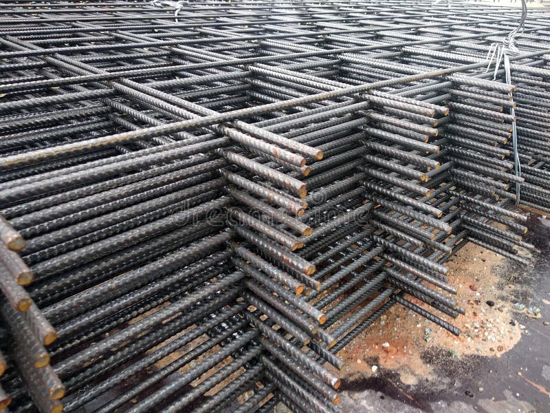 BRC Welded Wire Mesh or BRC Fabric Used As Part of the Main Structural ...