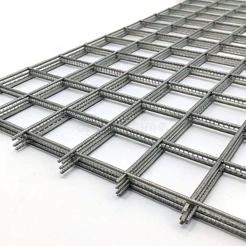 BRC Welded Wire Mesh stock illustration. Illustration of rendering ...