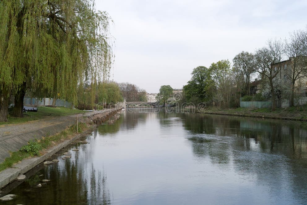 Brda river. stock photo. Image of tourism, canal, sightseeing - 26946126