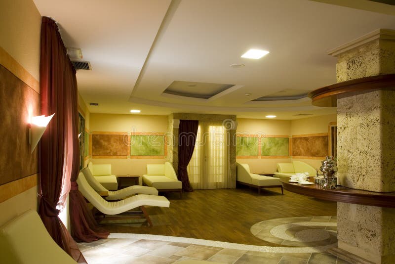 Luxurious spa stock photo. Image of reclining, recliners - 316428
