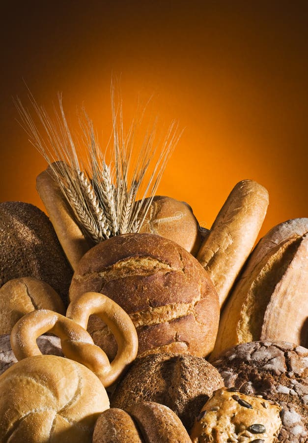 Bread stock photo. Image of brown, studio, loaf, dough - 16130908
