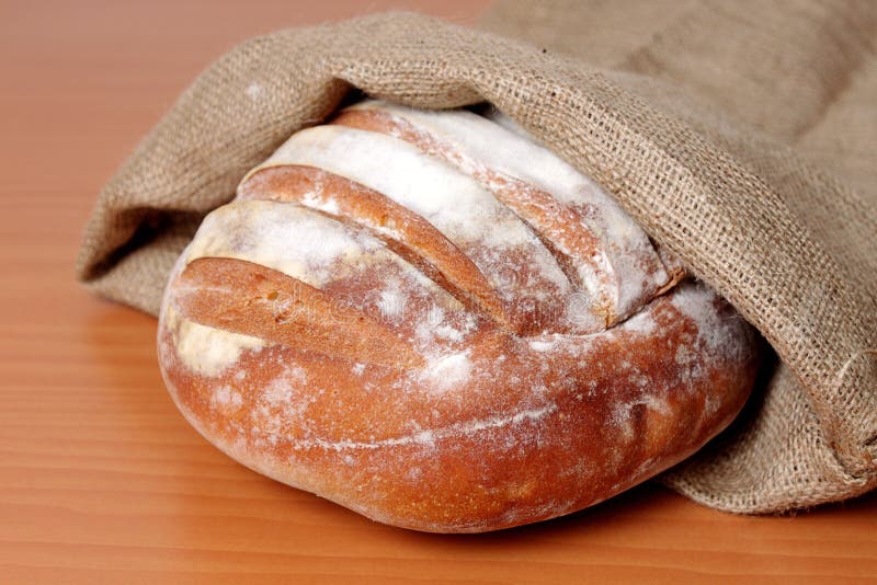 Bread stock image. Image of cloth, wood, grain, wheat - 17909903