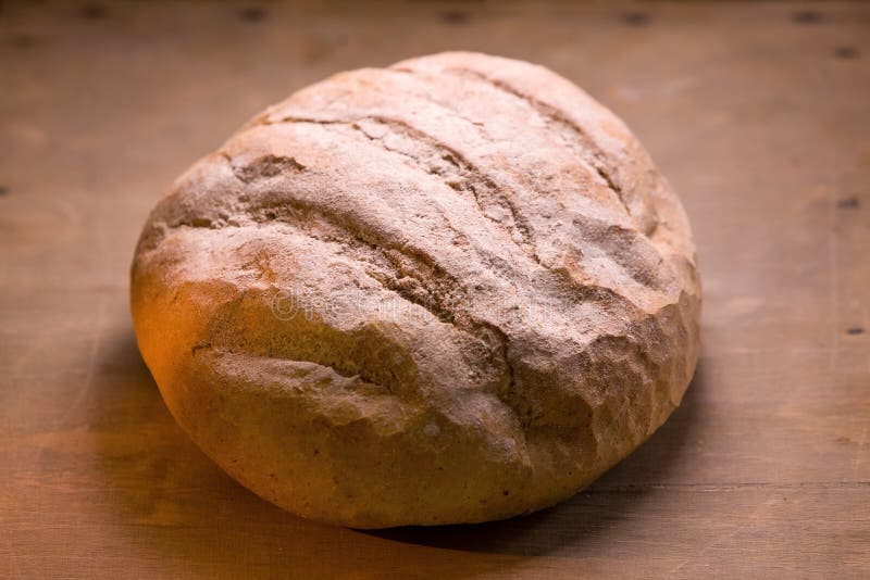 Round Bread Cutout stock photo. Image of food, cutout - 25921110