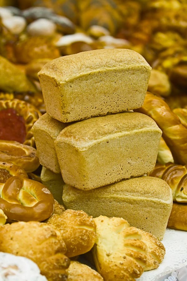 Bread stock image. Image of brown, fresh, white, gold - 18776995