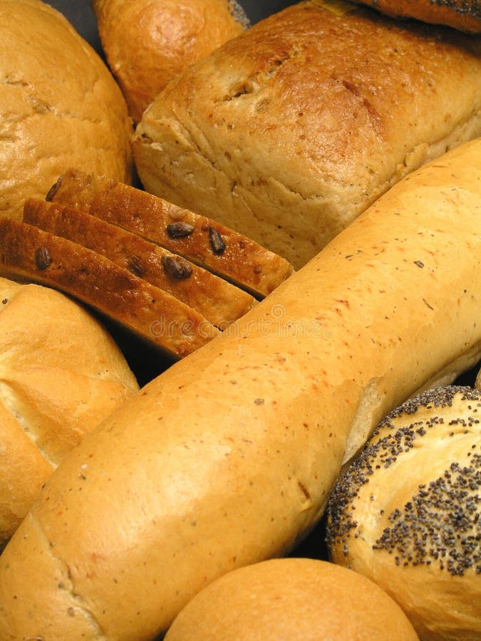 Bread stock image. Image of brown, grain, loaf, nutritious - 233315
