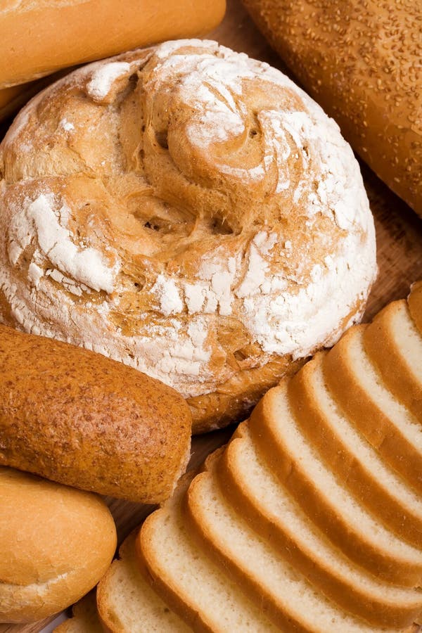 Bread stock photo. Image of loafs, sorts, topped, slice - 11386486